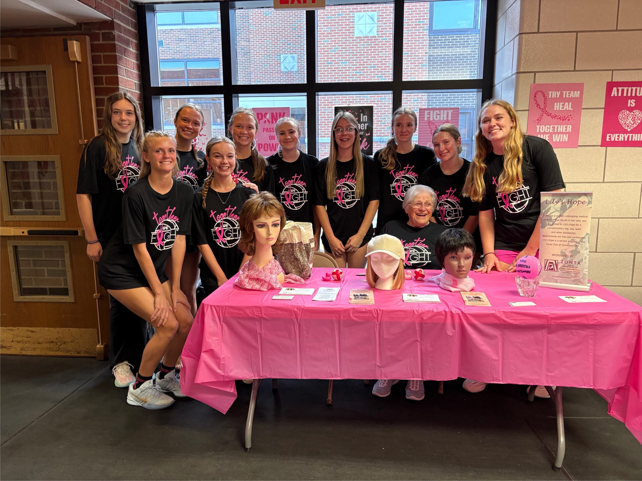 Falconer Girls Volleyball Team Supports Lily’s Hope | News, Sports ...
